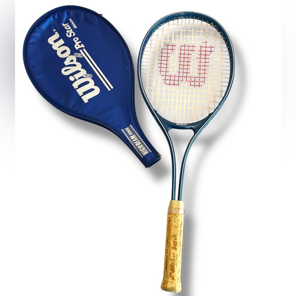 Wilson | Other | Vintage Tennis Racket Wilson Midsize High Beam Series ...